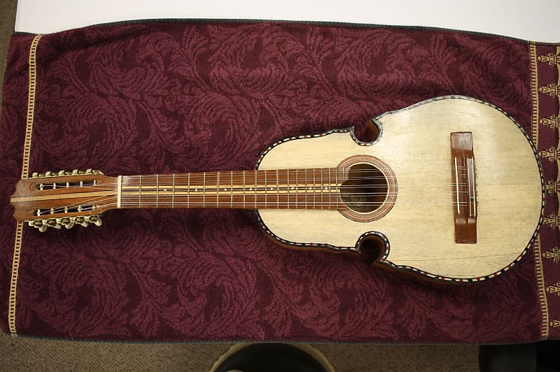 Puerto Rican Cuatro Enterizo - Natural | Reverb