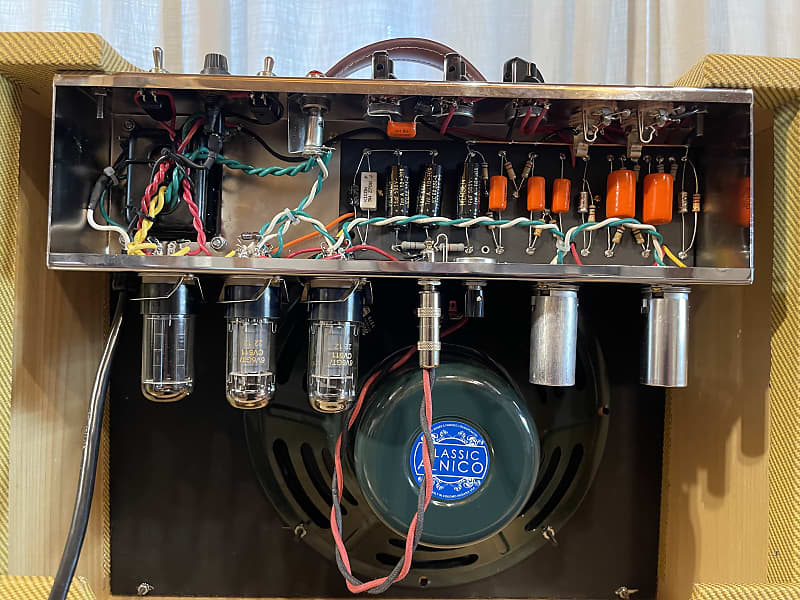 Custom Handwired Fender 5e3 Tweed Deluxe Clone 2024 - N/A | Reverb