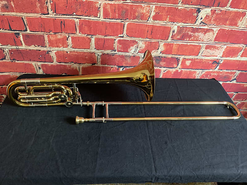 Bach Stradivarius Model 50 Double Trigger Trombone | Reverb