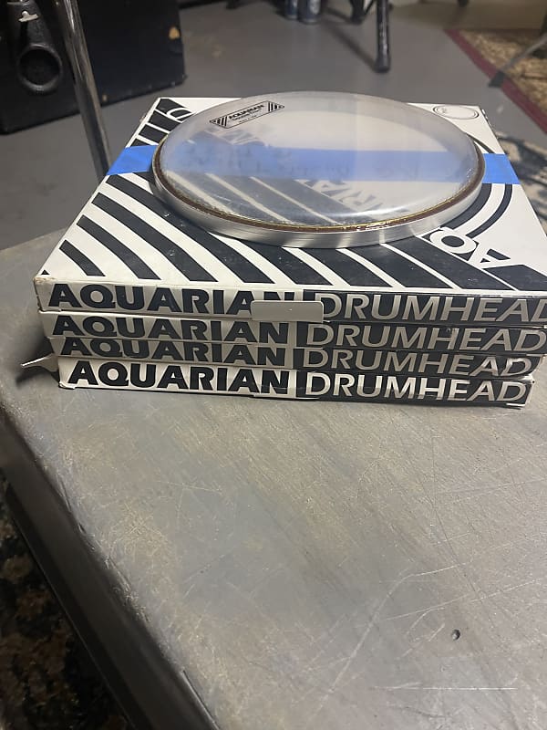 Aquarian DT 8 double thin clear 8 inch heads qty 5 lot | Reverb
