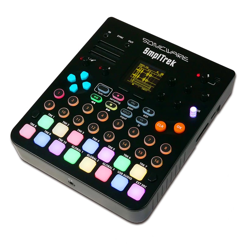 Sonicware SmplTrek - Portable Production Sampler | Reverb