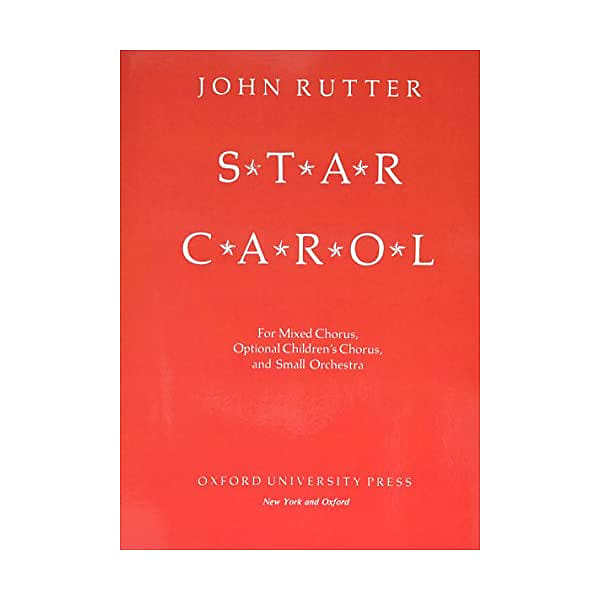 Star Carol: Full Score Rutter, John | Reverb
