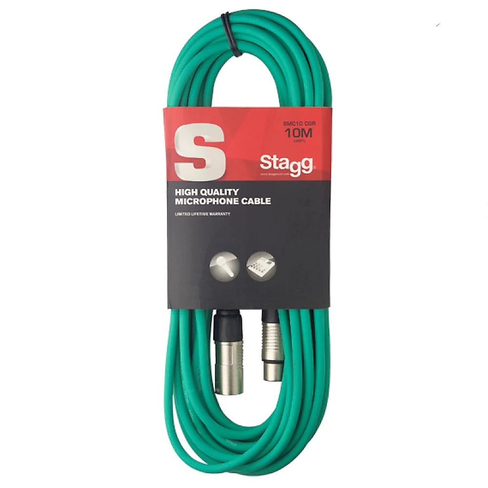 Stagg SMC10 S Series XLR Microphone Cable - 33' | Reverb Canada