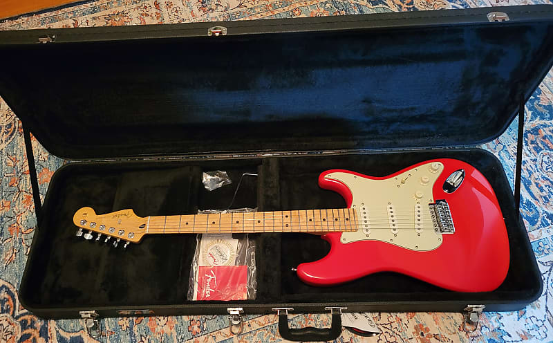Upgraded 75th Anniversary Fender Player Stratocaster w/ Maple | Reverb