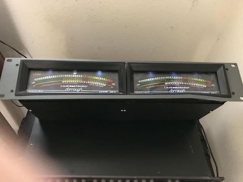 Dorrough Dual 40-A Loudness Meter 2013 Black | Reverb