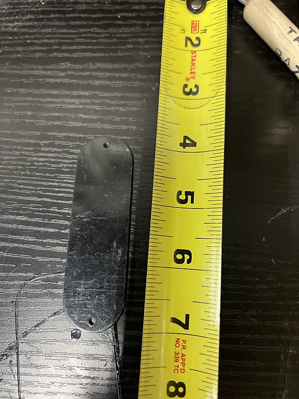 gibson melody maker control cavity cover plate 1960s | Reverb