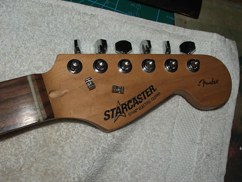 Fender Starcaster Loaded Neck.......good shape...rosewood | Reverb