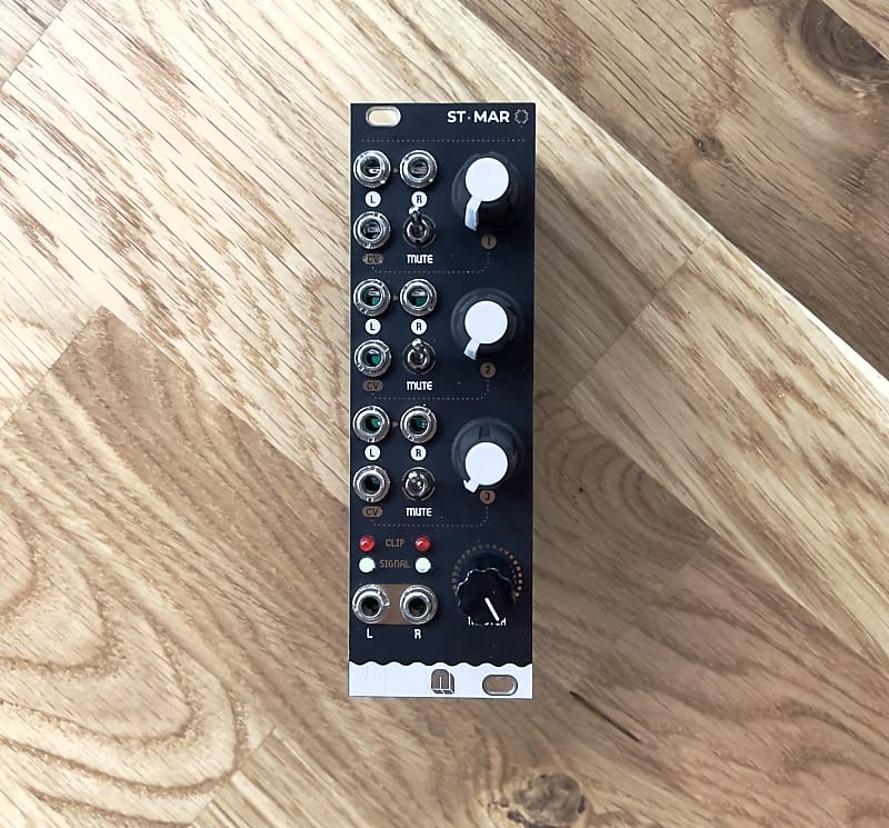 Nano Modules ST MAR 3-Channel Stereo Mixer 8hp 2024 | Reverb