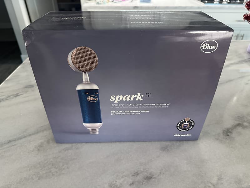Blue Spark Large Diaphragm Cardioid Condenser Microphone Mic- | Reverb