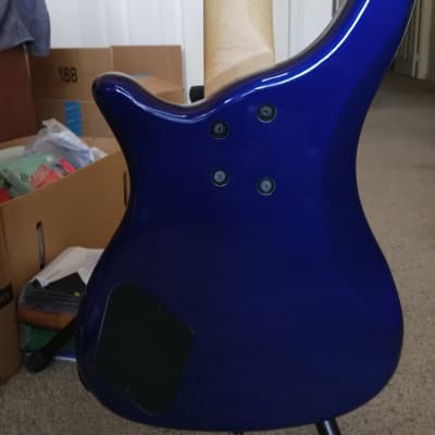 Rogue 5 String Bass - Metallic Blue | Reverb
