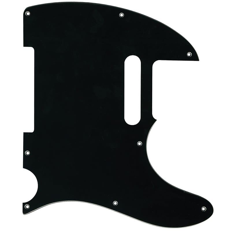 Guitar Tech Scratchplate ~ T-style ~ Black | Reverb