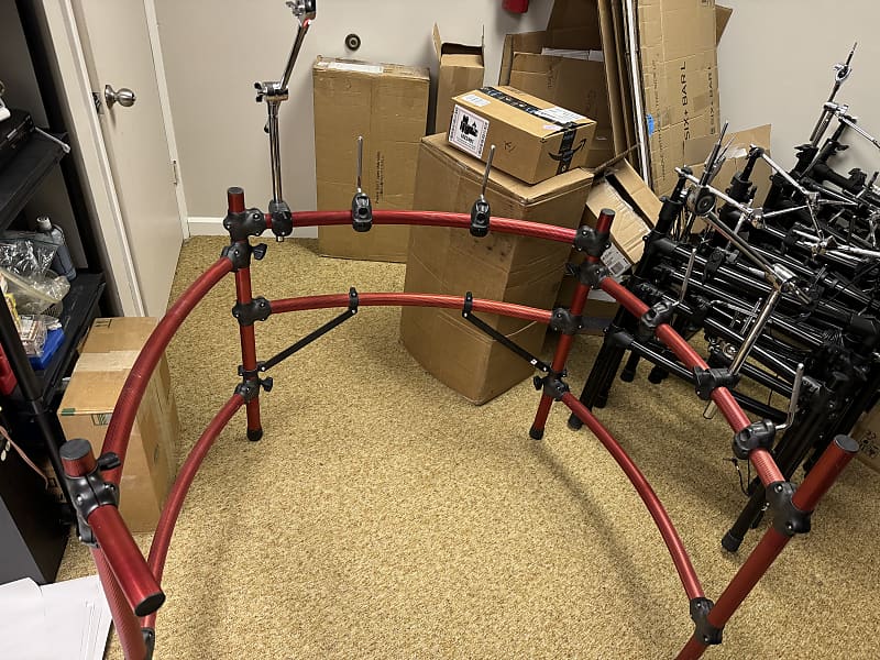 Roland MDS-10 V-Drum Rack Fully Loaded, 2 Cymbal Arms, 4 Pad | Reverb