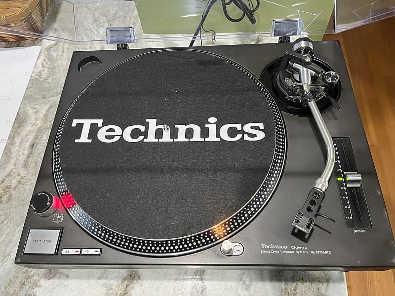 Technics 1210 mk2 - Black | Reverb