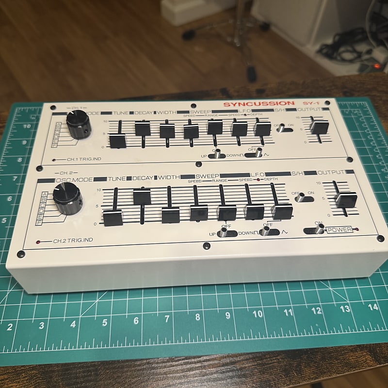 Michigan Synth Works Syncussion SY-1 (Midi) 2024 - Cream | Reverb