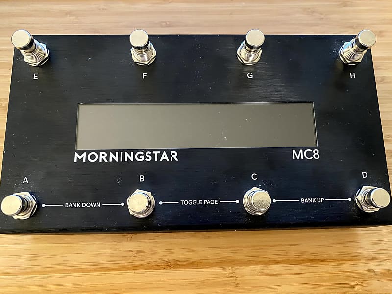 Morningstar MC8 Midi Controller 2021 Black | Reverb