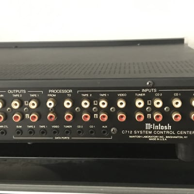 McIntosh C712 System Control Center PreAmp - Includes Free | Reverb
