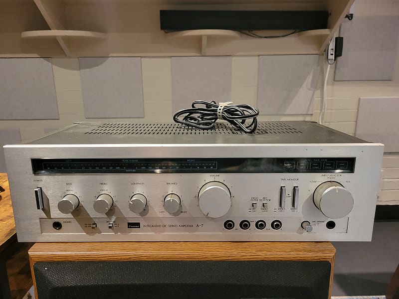 Sansui A-7 1980 - Siver | Reverb