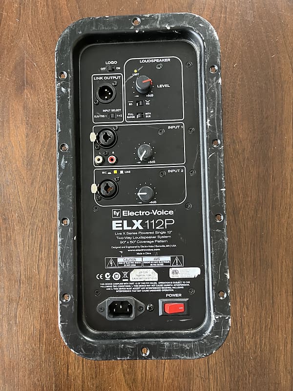 Electro-Voice EV ELX112P EV Power Amp Section for Parts or | Reverb