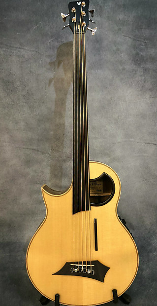 Warwick Alien 5 String Left Handed Fretless Acoustic Bass | Reverb