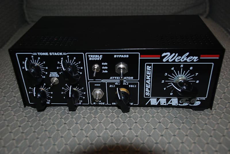 Weber Mass Attenuator 50 watt with Tone Stack - Excellent | Reverb