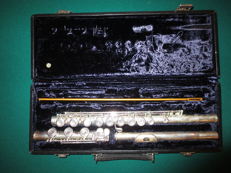 Artley Silver Open Hole Flute 9-0-B with Removable Silver | Reverb