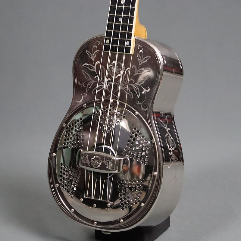 1932 Style 2 National German Silver Small Bodied Ukulele | Reverb