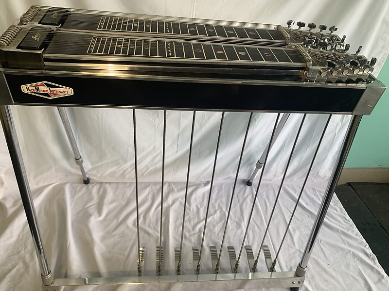 Beck Musical Instruments Twin neck pedal steel - Black | Reverb