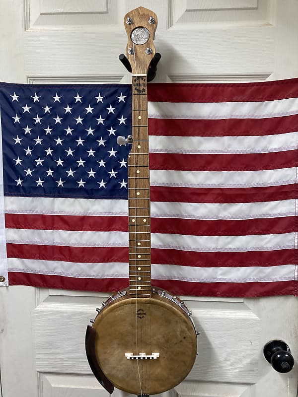 Handcrafted Five string right hand Banjo 2025 - Golden oak | Reverb