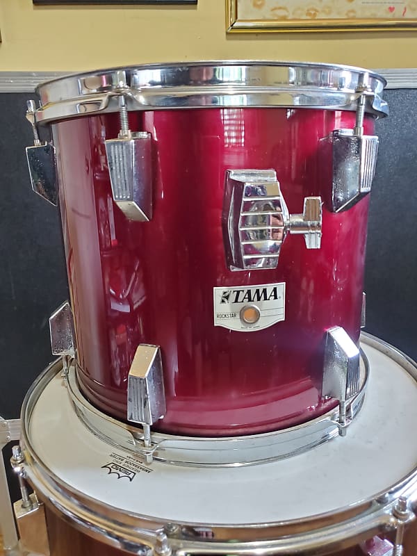 TAMA Rockstar Rack Tom 12x11 MADE IN JAPAN Wine Red | Reverb