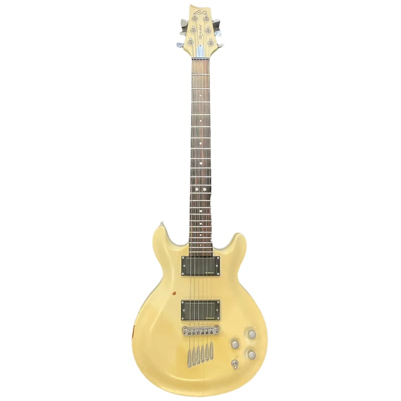 LAG Roxane 200 Electric Guitar in Faded White Pre-Owned | Reverb