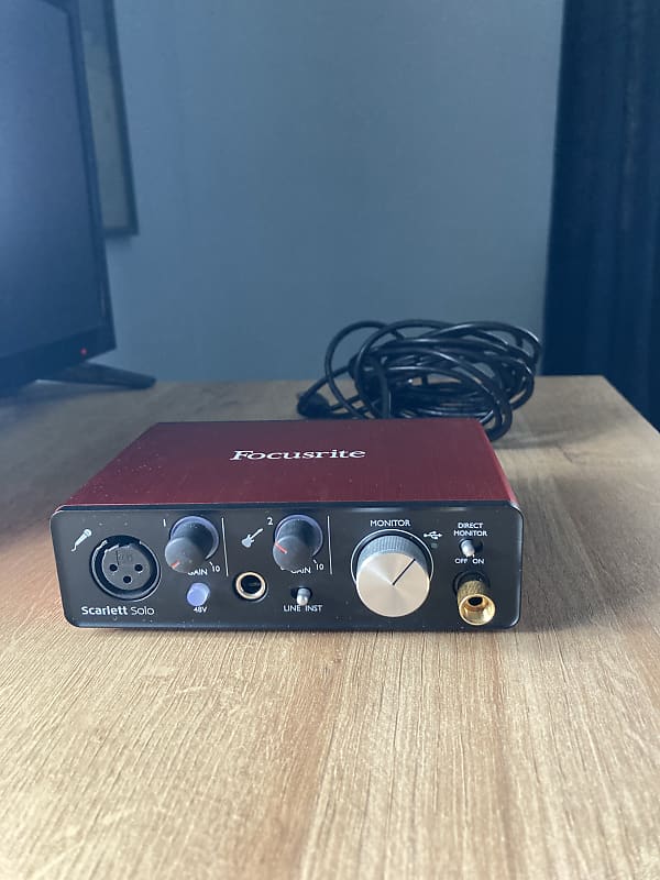 Focusrite Scarlet Solo 2020/2022 | Reverb