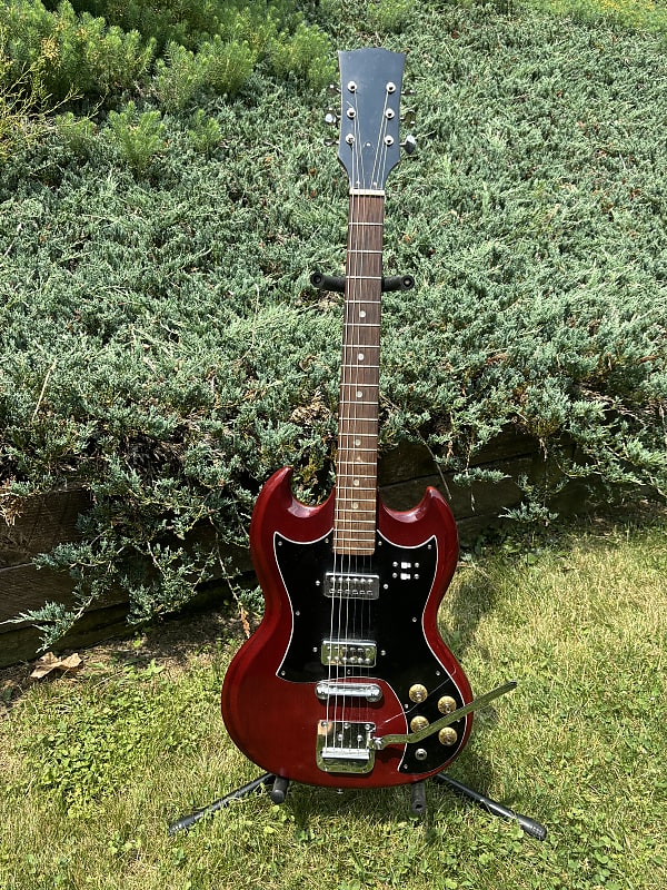 Unbranded SG Copy 1970’s - Red | Reverb