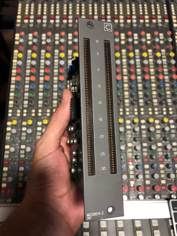 CALREC MU3804-2 Stereo BarGraph VU or Peak Meter Switchable - | Reverb