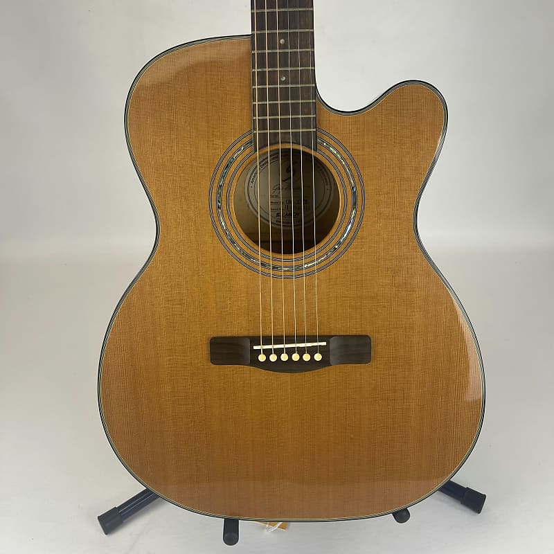 Used Samick OM-13CE Acoustic Guitars Natural | Reverb