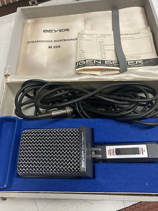 Beyer M320 dynamic microphone 1960,s | Reverb
