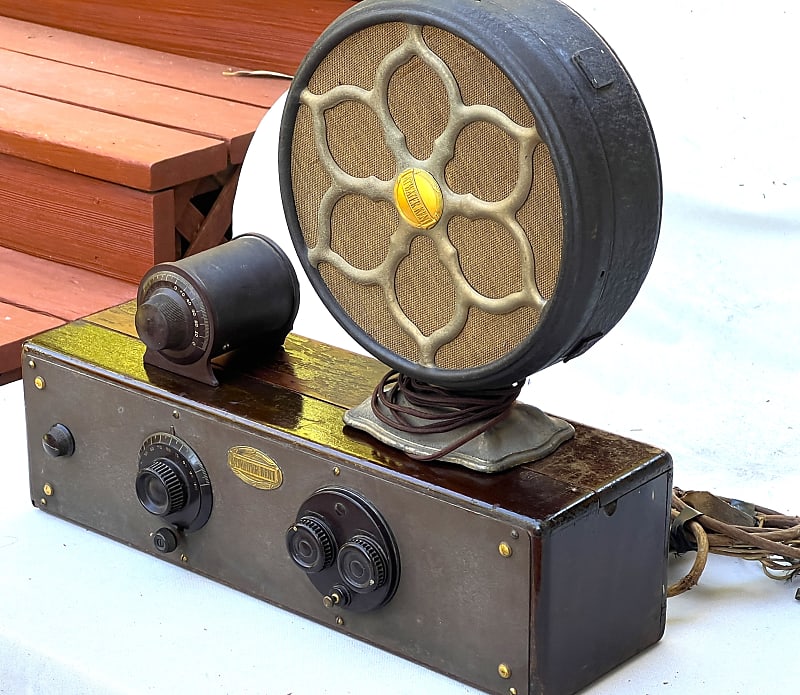1930's Atwater Kent Model 49 Radio & Speaker-Display, | Reverb