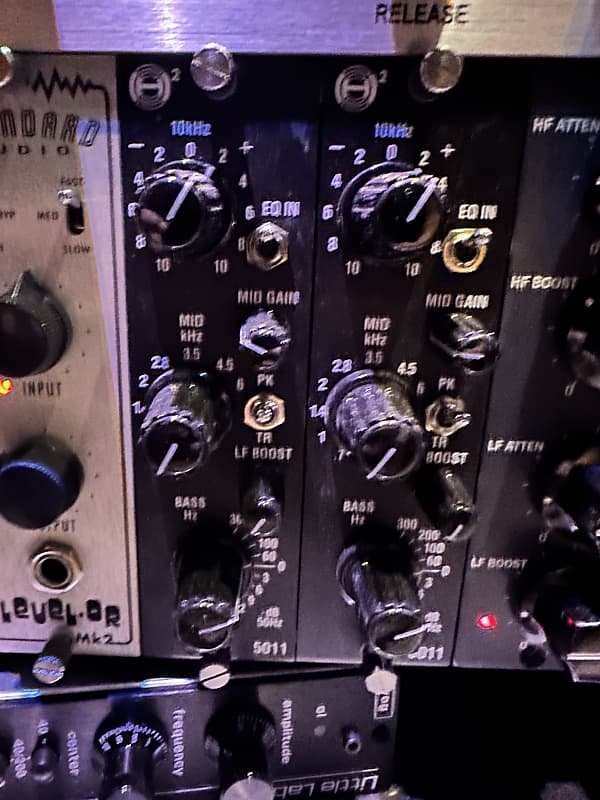 H2 Audio 5011 500 series Helios Type 69 EQ 2 of 2 | Reverb
