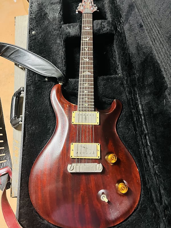 PRS Custom 22 Satin Solid Body Early 2000’s - Mahogany | Reverb