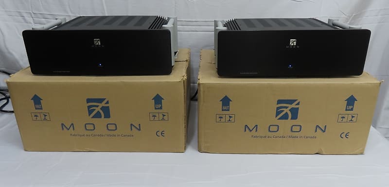 Simaudio Moon W-6 Monoblock Power Amplifier Pair - 2 x 425 | Reverb