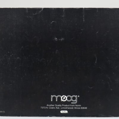 Moog Polymoog synthesizer model 203a owners manual | Reverb