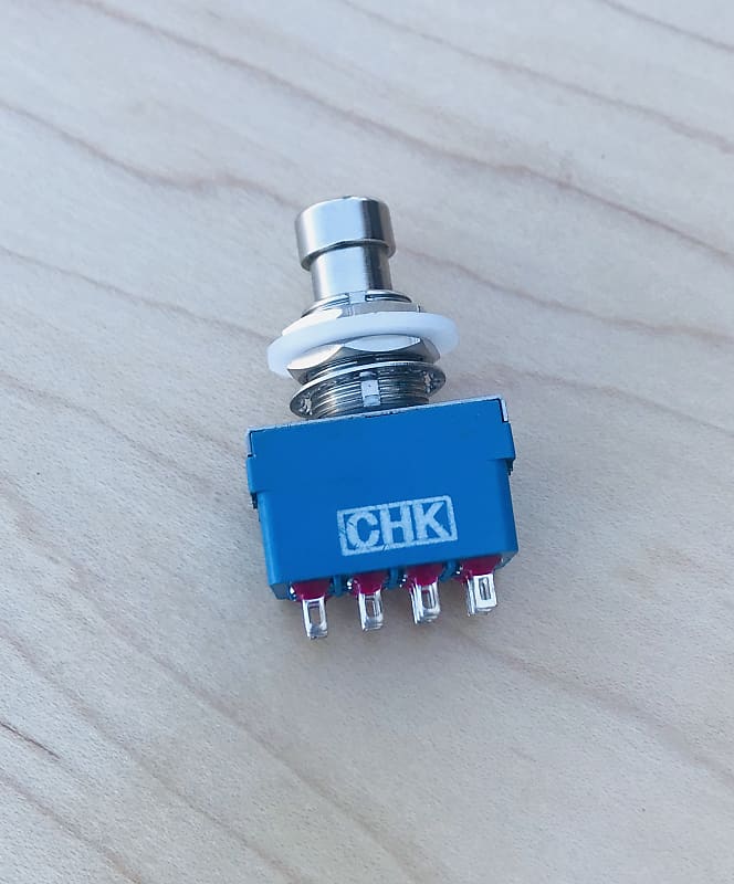 CHK 4 Pole ON/OFF Push-button Switch (SW-4001) | Reverb