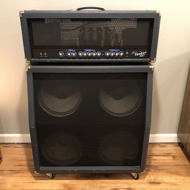 Crate Blue Voodoo BV-120H 90s Blue/Gold Head Only | Reverb