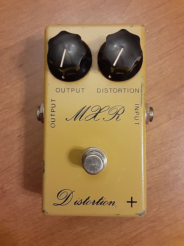 MXR Distortion + Pedal Script 1975-1977 - Good-normal wear | Reverb