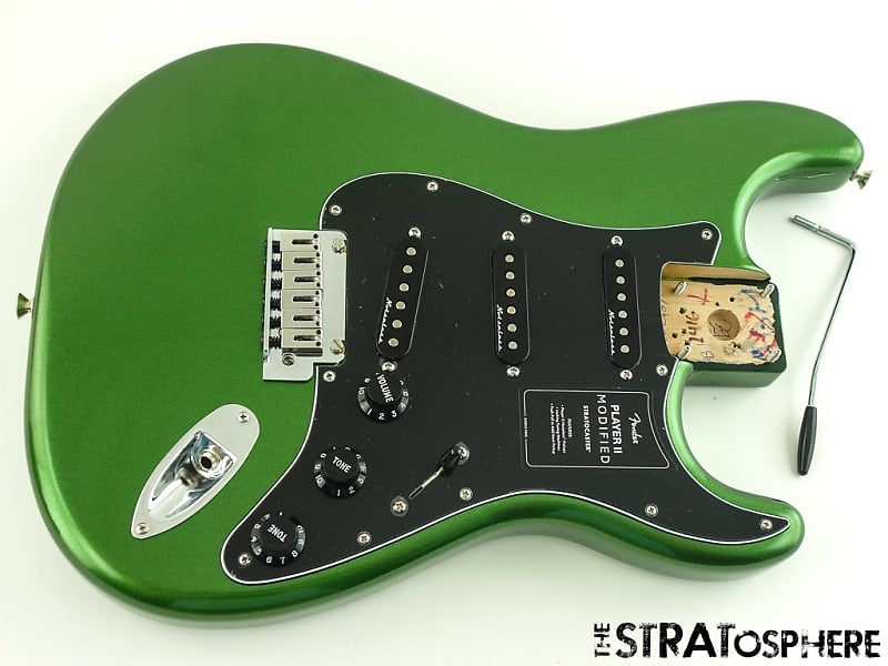 Fender Player II Modified Strat LOADED BODY Noiseless Harvest | Reverb