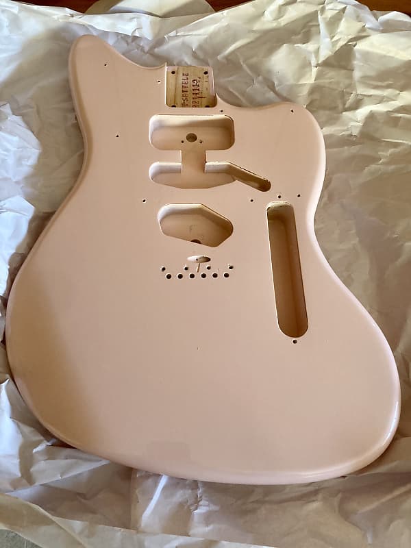 Squier Offset Telecaster Body Shell Pink | Reverb