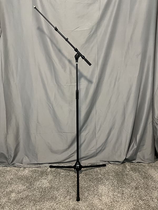 DR Pro Tripod Mic Stand with Telescoping Boom | Reverb