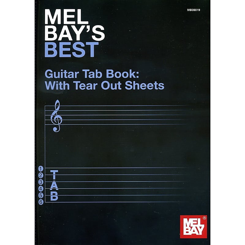 Mel Bay's Best Guitar Tab Book: With Tear Out Sheets | Reverb