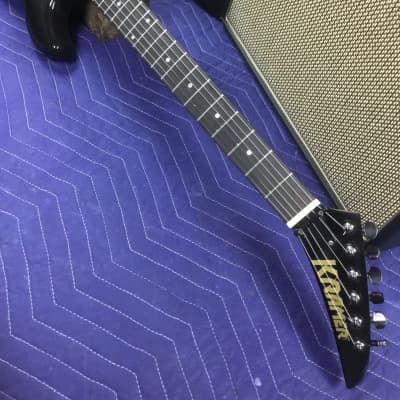 KRAMER Strat 1980’s Black | Reverb