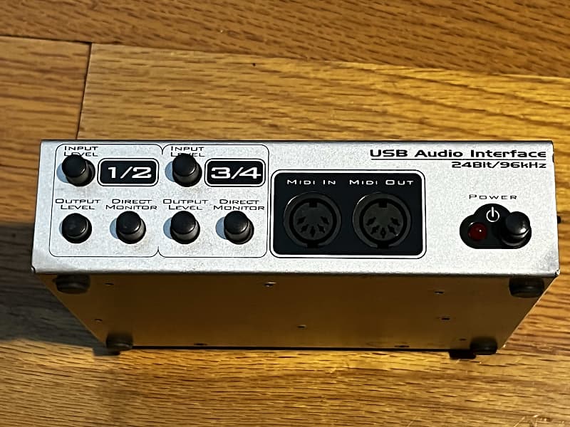 M-Audio Audiosport Quattro 4x4 USB Audio and Midi Interface | Reverb