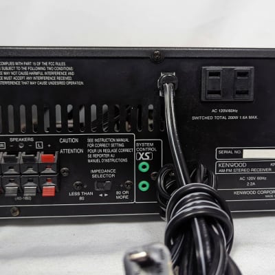 Kenwood KR-A4060 FM/AM Stereo Receiver No Remote - Tested & | Reverb